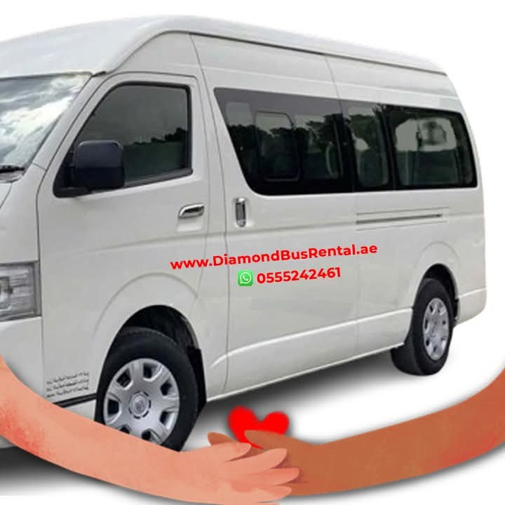12 seater Mini Van Dubai {city} - DIAMOND BUS RENTAL DUBAI